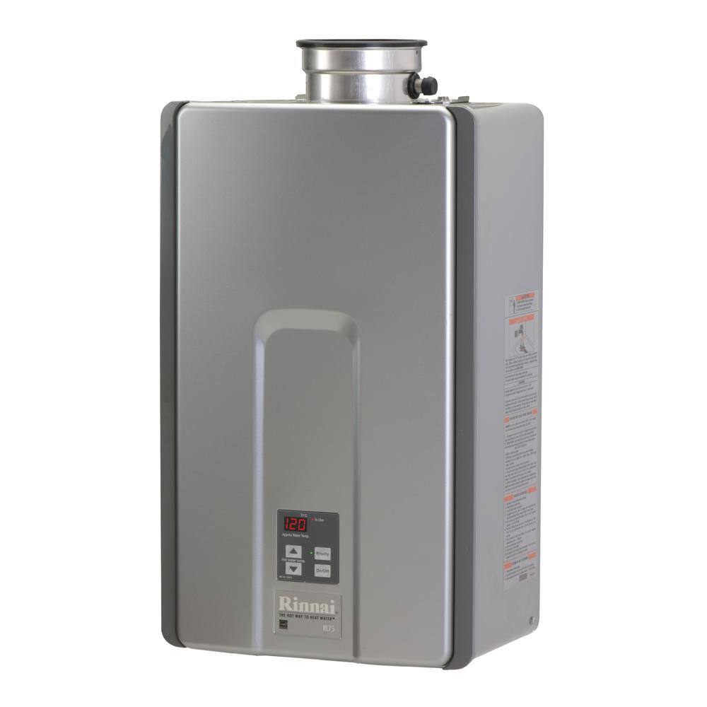Rinnai High Efficiency Plus 7 5 GPM Residential 180 000 BTU Natural Gas Rinnai High Efficiency Plus 7 5 GPM Residential 180 000 BTU Natural Gas