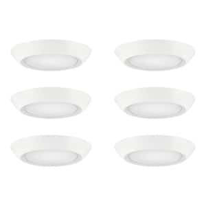 Reviews for Commercial Electric 6-Pack 6 in. LED Flush Mount Disk Light ...