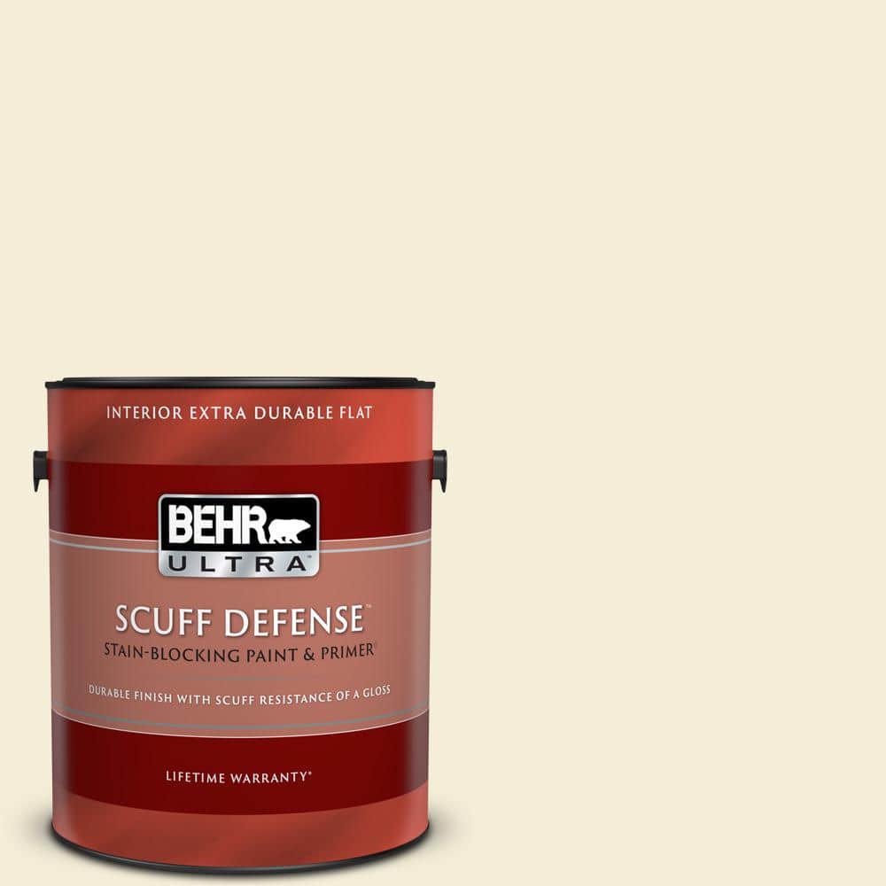 BEHR ULTRA 1 gal. #PPU7-14 Apple Core Extra Durable Flat Interior Paint ...