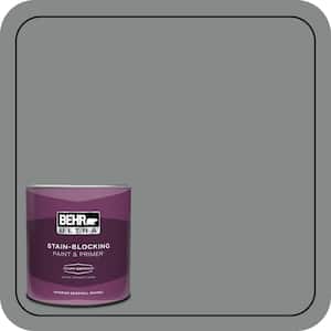 BEHR PREMIUM PLUS 1 gal. #N460-5 Slate Rock Semi-Gloss Enamel Exterior ...