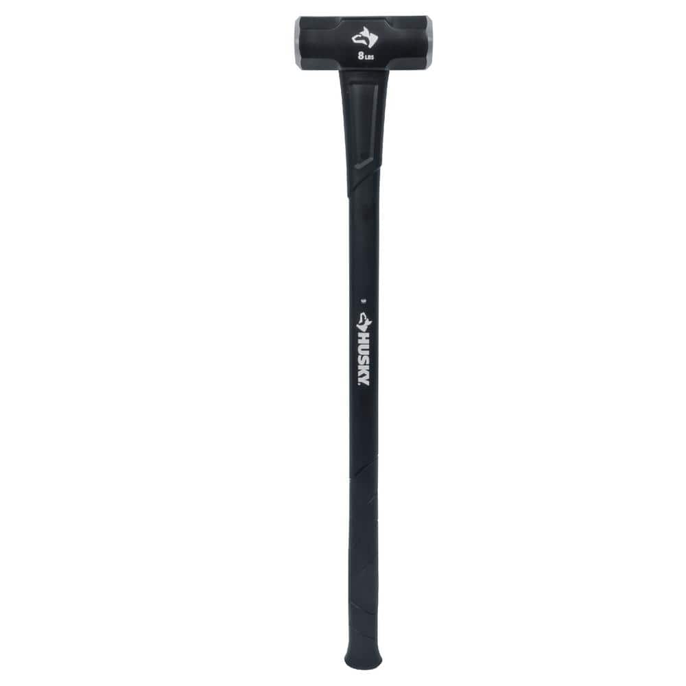Husky 8 lbs. Sledge Hammer with 36 in. Fiberglass Handle 35300 - The ...