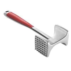 Wudkey Silver Aluminum Alloy Meat Tenderizer Hammer with Comfortable ...