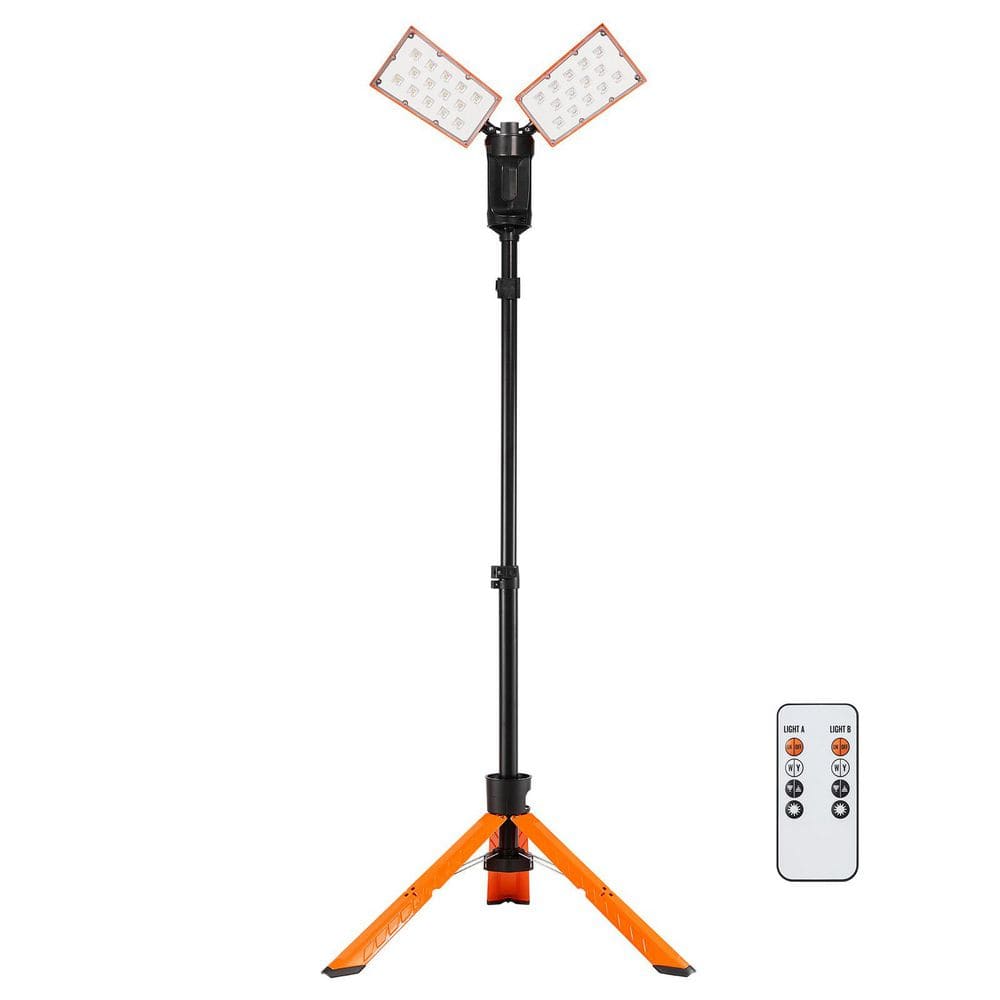 SVOPES Rechargeable LED Work Light with Adjustable Brightness and Color ...