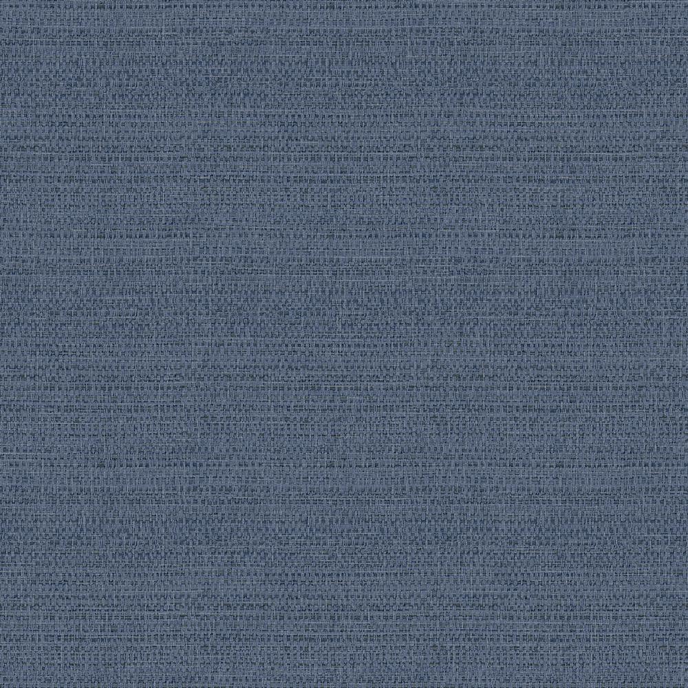 Chesapeake Blue Balantine Navy Weave Wallpaper Sample 4072-70055SAM ...