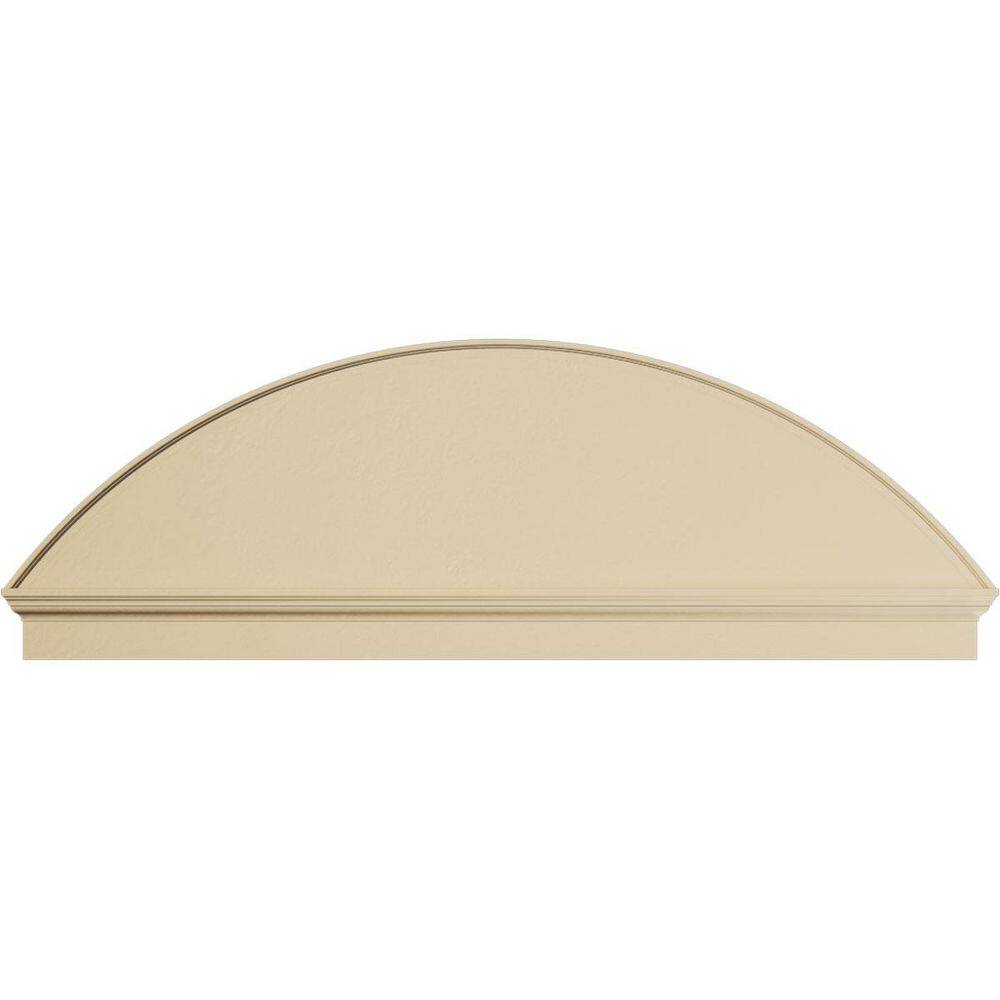 Ekena Millwork 80-in. W x 26-7/8-in. H x 2-3/4-in. P Segment Arch ...