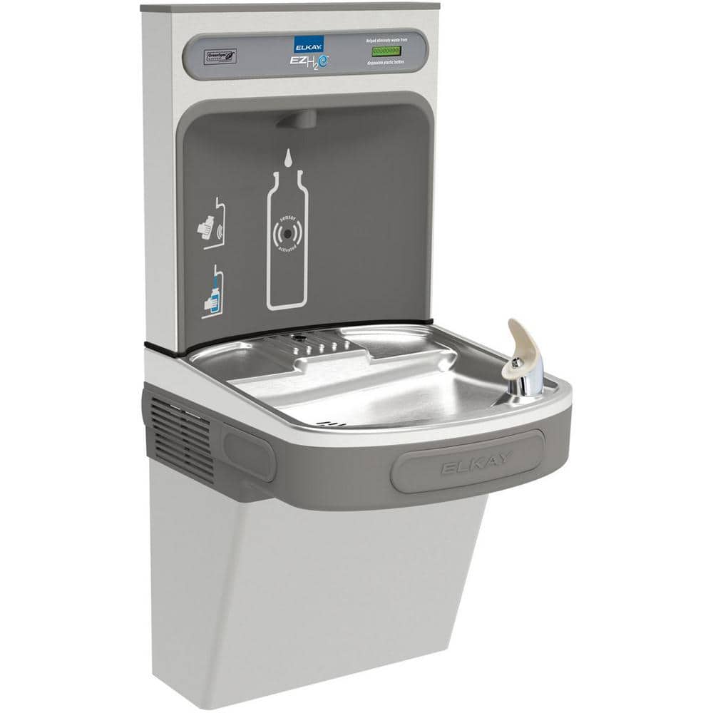 Elkay Non-Filtered Non-Refrigerated EZH2O ADA Stainless Steel Drinking ...