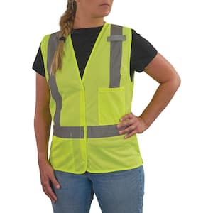Ergodyne 8210HLW-S Women's M Orange Type R, Class 2 Hi-Vis Vest with ...