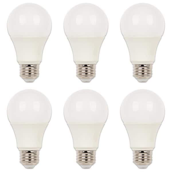 Westinghouse 100-Watt Equivalent A19 E26 LED Light Bulb 5000K (6-Pack ...