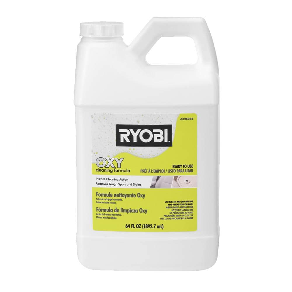 RYOBI 64 oz. OXY Ready To Use Cleaning Formula A32S058 - The Home Depot