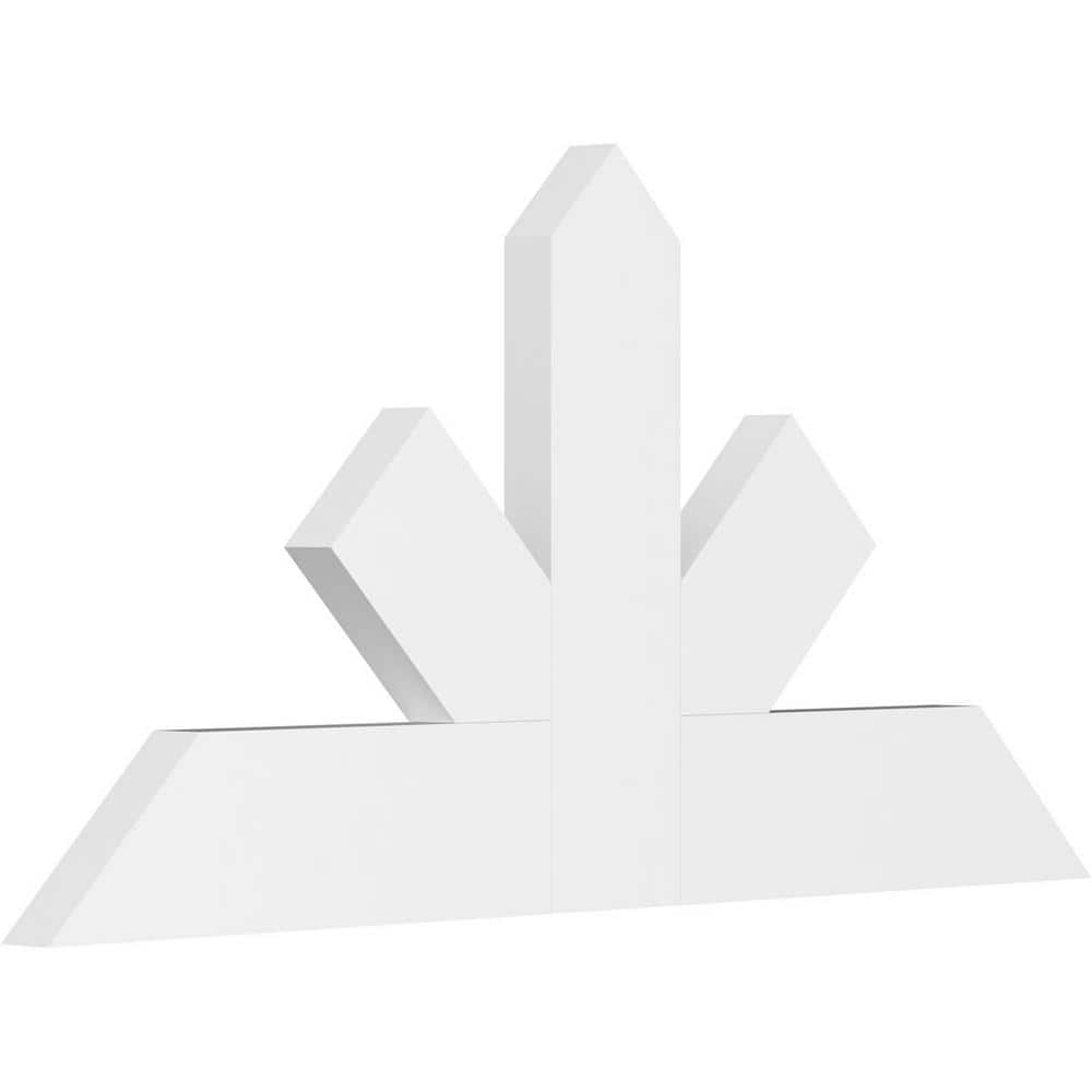 Ekena Millwork Saratoga 48 in. W x 24 in. H x 2 in. D Signature ...