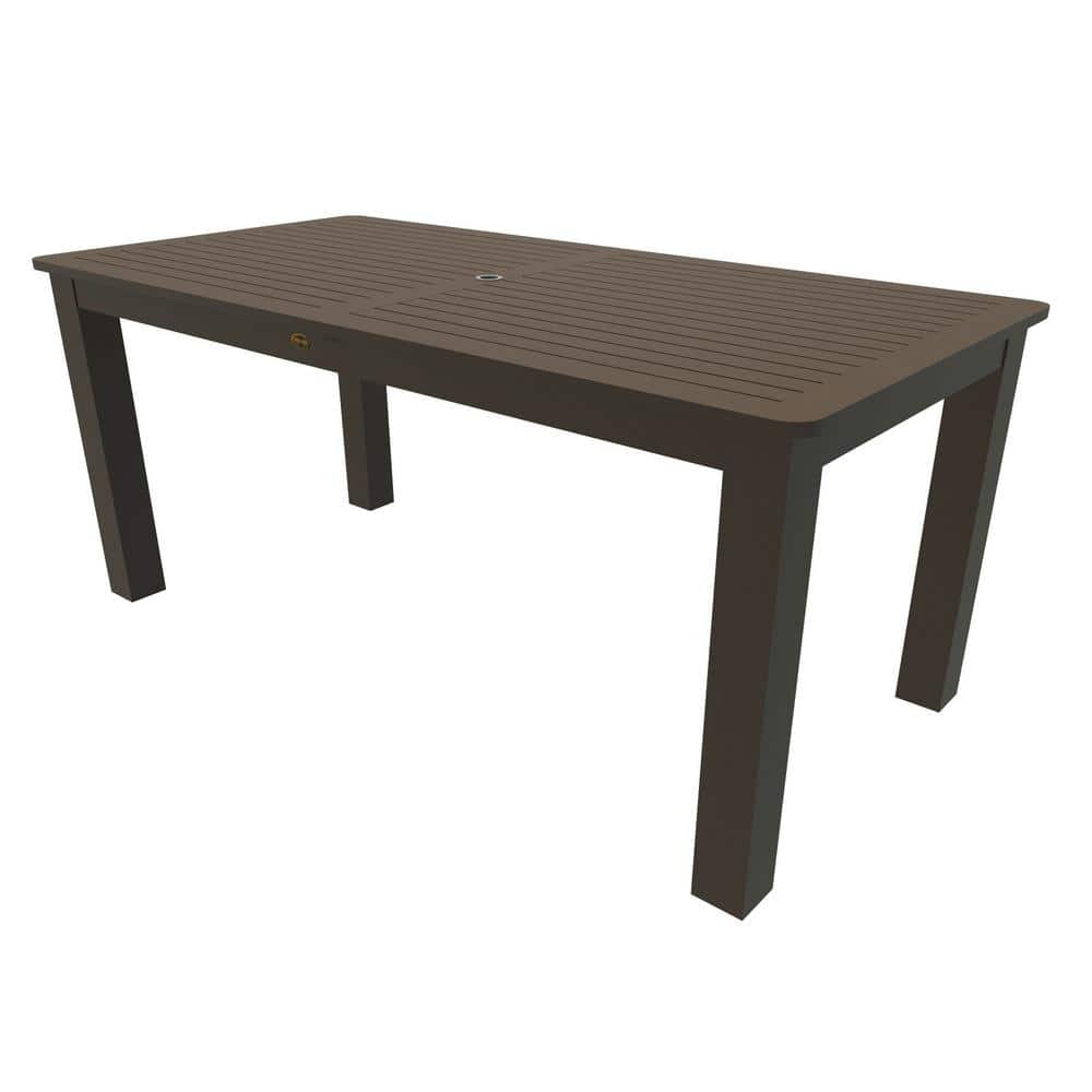 Highwood Commercial Grade Rectangular Recycled Plastic Outdoor Counter ...