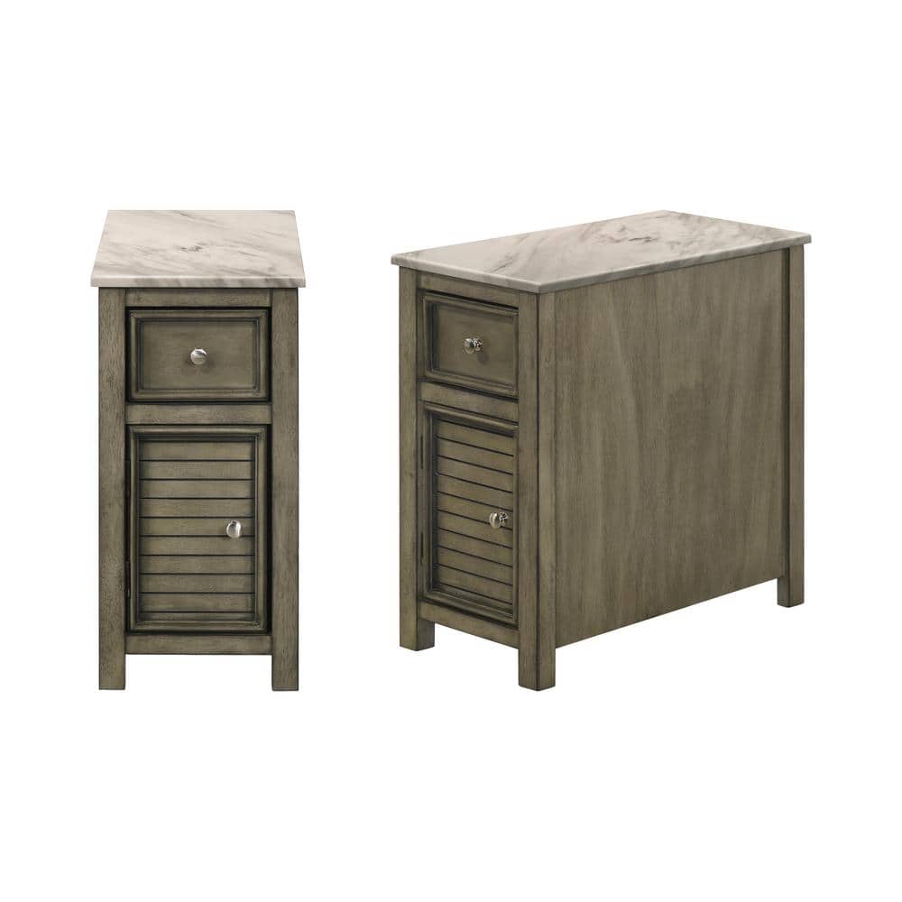 NEW CLASSIC HOME FURNISHINGS New Classic Furniture Samson 12 in. Gray ...
