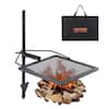 VEVOR Swivel Campfire Grill 360° Adjustable Open Fire Outdoor Cooking ...