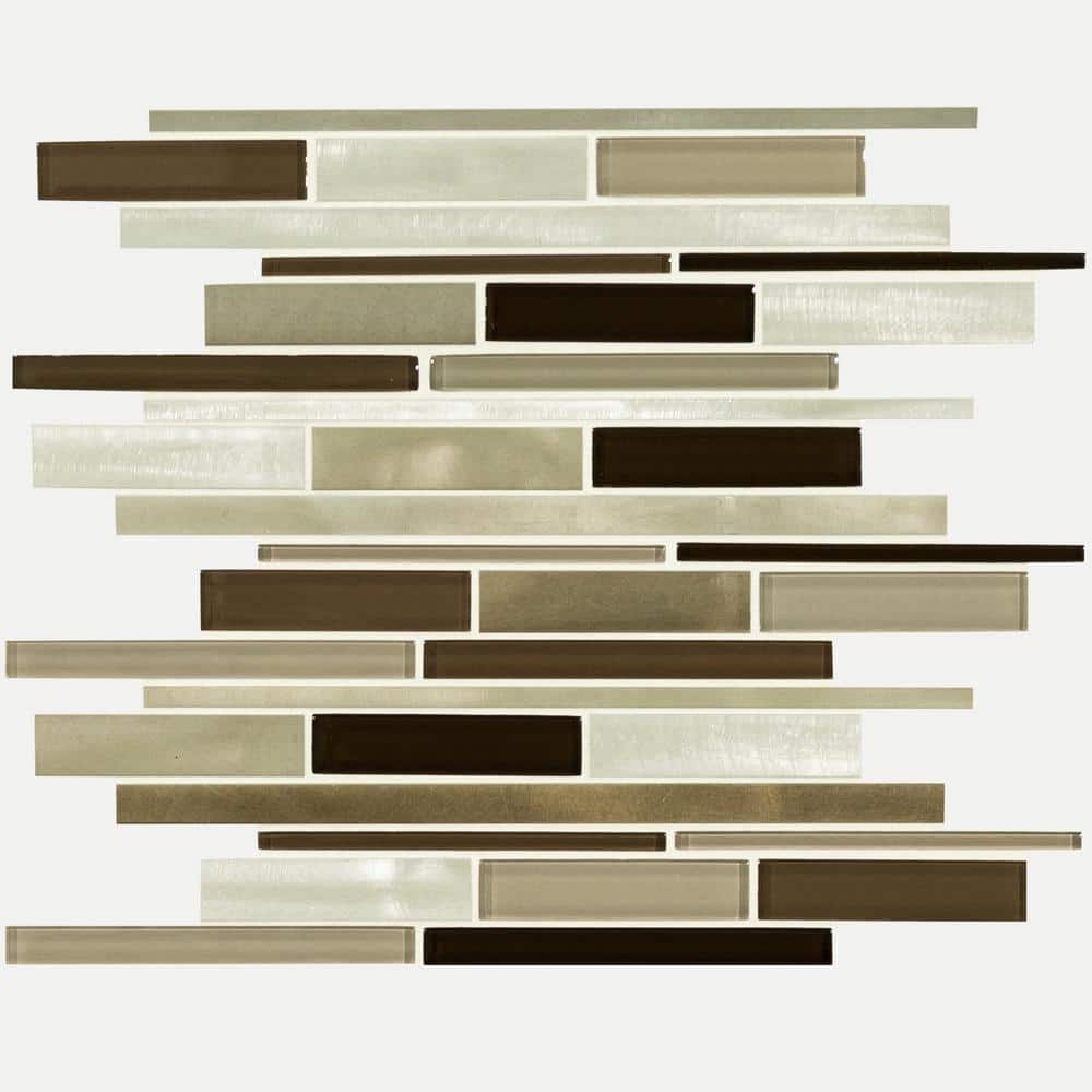 MSI Madison Avenue Interlocking 12 in. x 12 in. Textured Multi-Surface ...