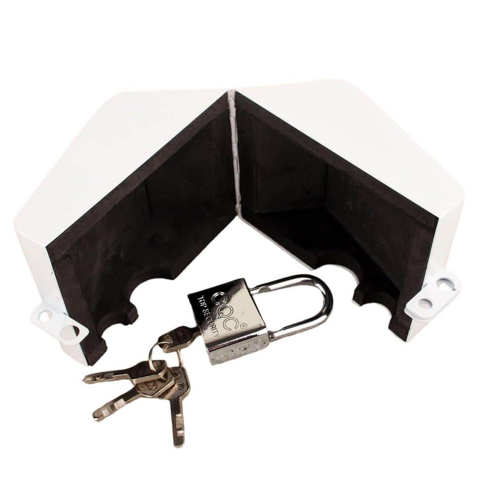 Outdoor Water Faucet Lock System-Insulated Garden Hose Bibb Cover ...