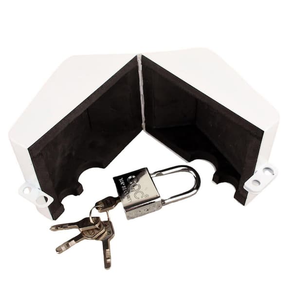 Outdoor Water Faucet Lock System-Insulated Garden Hose Bibb Cover ...