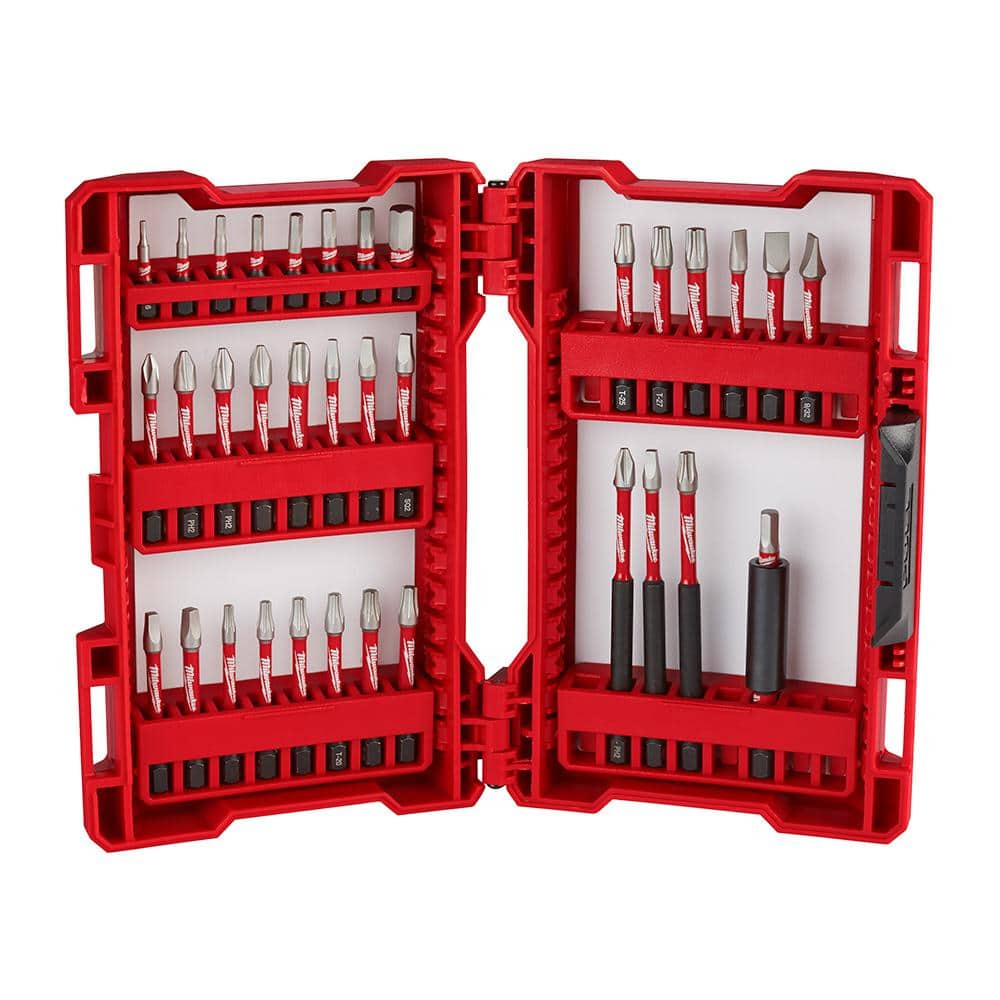 Milwaukee Shockwave Impact Duty Alloy Steel Screw Driver Bit Set 35