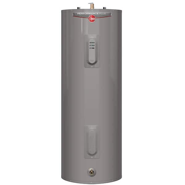 Rheem Performance Plus 40 gal. 4500 -Watt Medium Electric Water Heater ...
