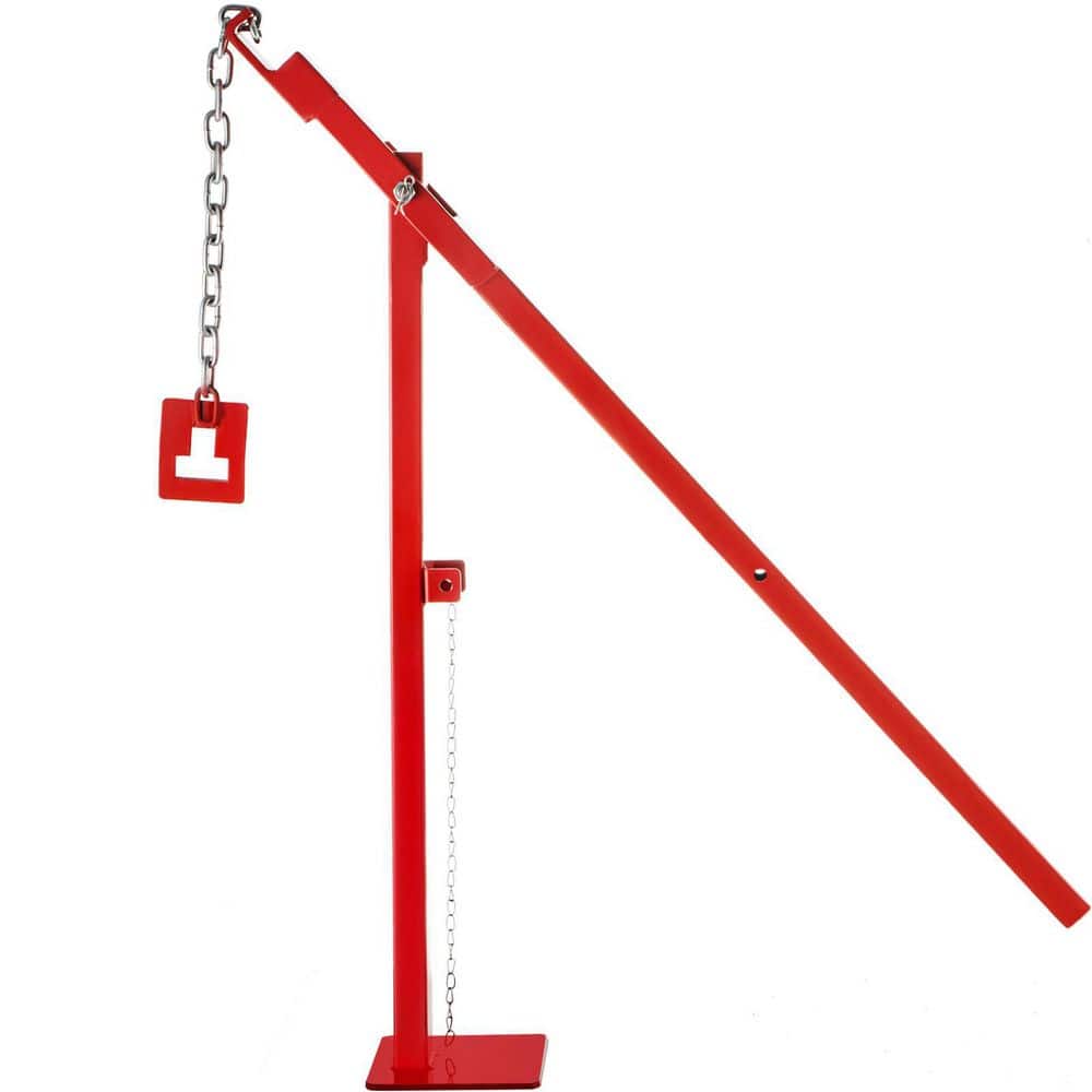 VEVOR T Post Remover Puller Metal T Stake Puller 32 in. Standing Frame ...