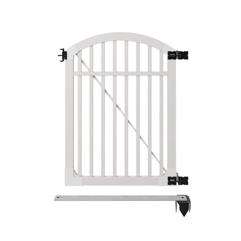 Have a question about WamBam Fence Premium 5 ft. x 4 ft. White Vinyl 3 ...