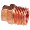Everbilt 3/4 in. Copper Pressure Cup x MIP Male Adapter Fitting ...