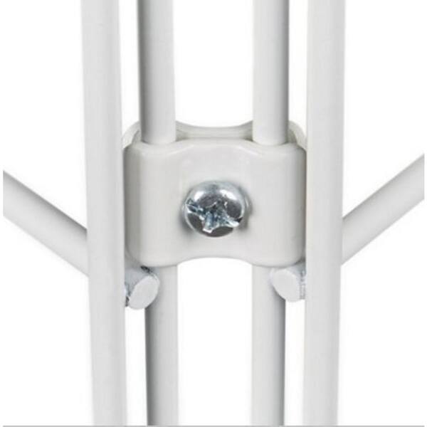 Only Hangers Grid Wall Joining Clips Connectors for Grid Panles White ...