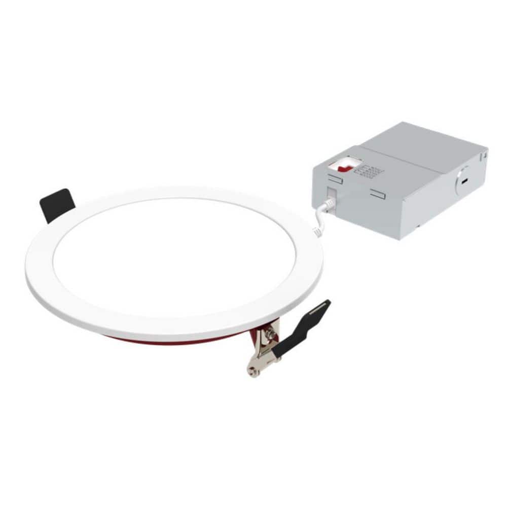 HALCO LIGHTING TECHNOLOGIES 6 in. Fire Rated Slim Adjustable CCT Non-IC ...