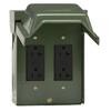 Midwest Electric Products 2-20 Amp Backyard Outlet with GFCI ...
