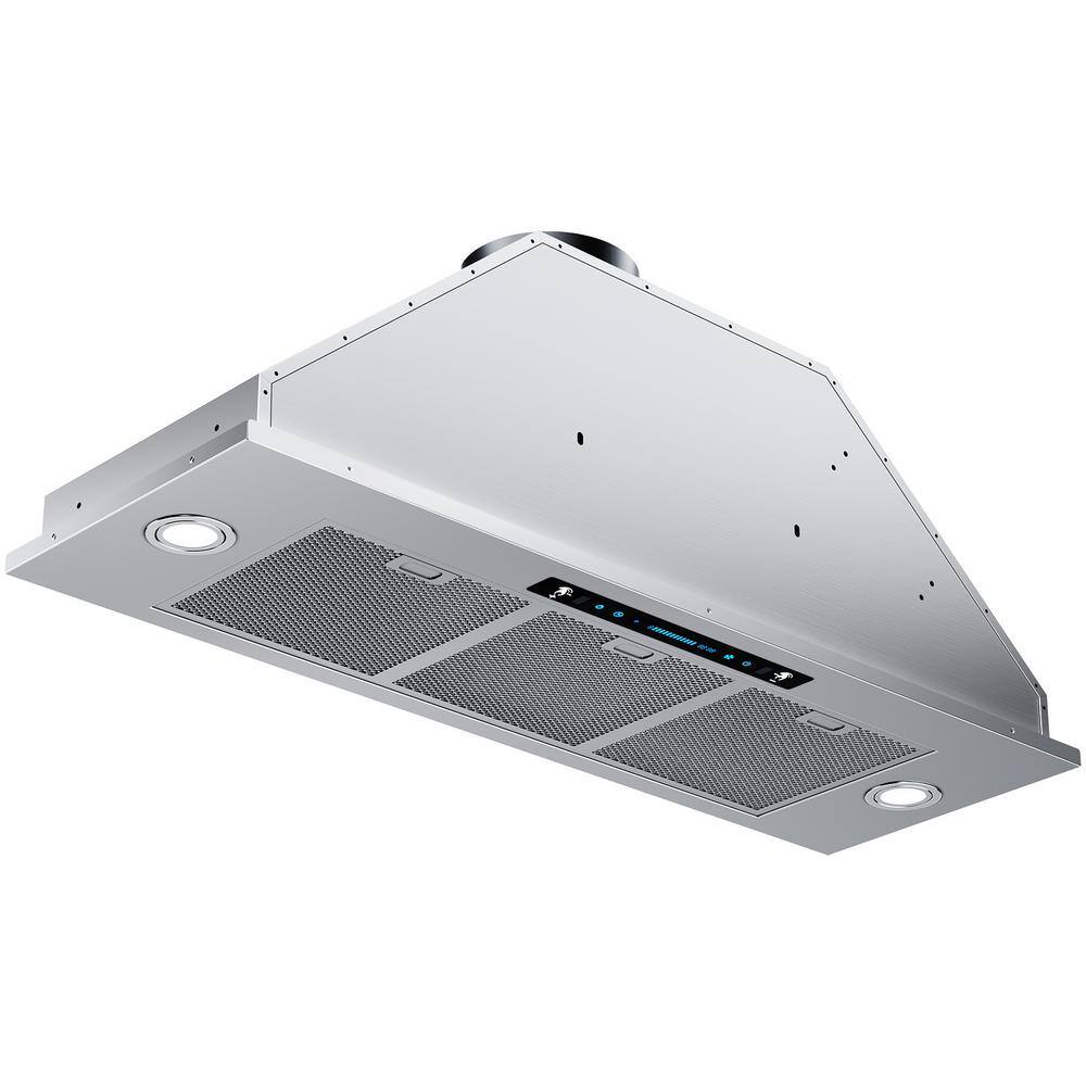 Dalxo 36 in. 600CFM Convertible Built in/Insert Range Hood with ...