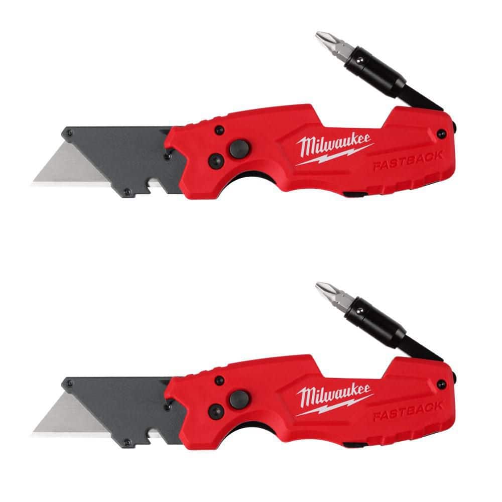 Reviews for Milwaukee FASTBACK 6-in-1 Folding Utility Knives with ...