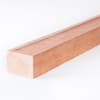 3 in. x 4 in. x 8 ft. Rough Redwood Lumber 01197 - The Home Depot