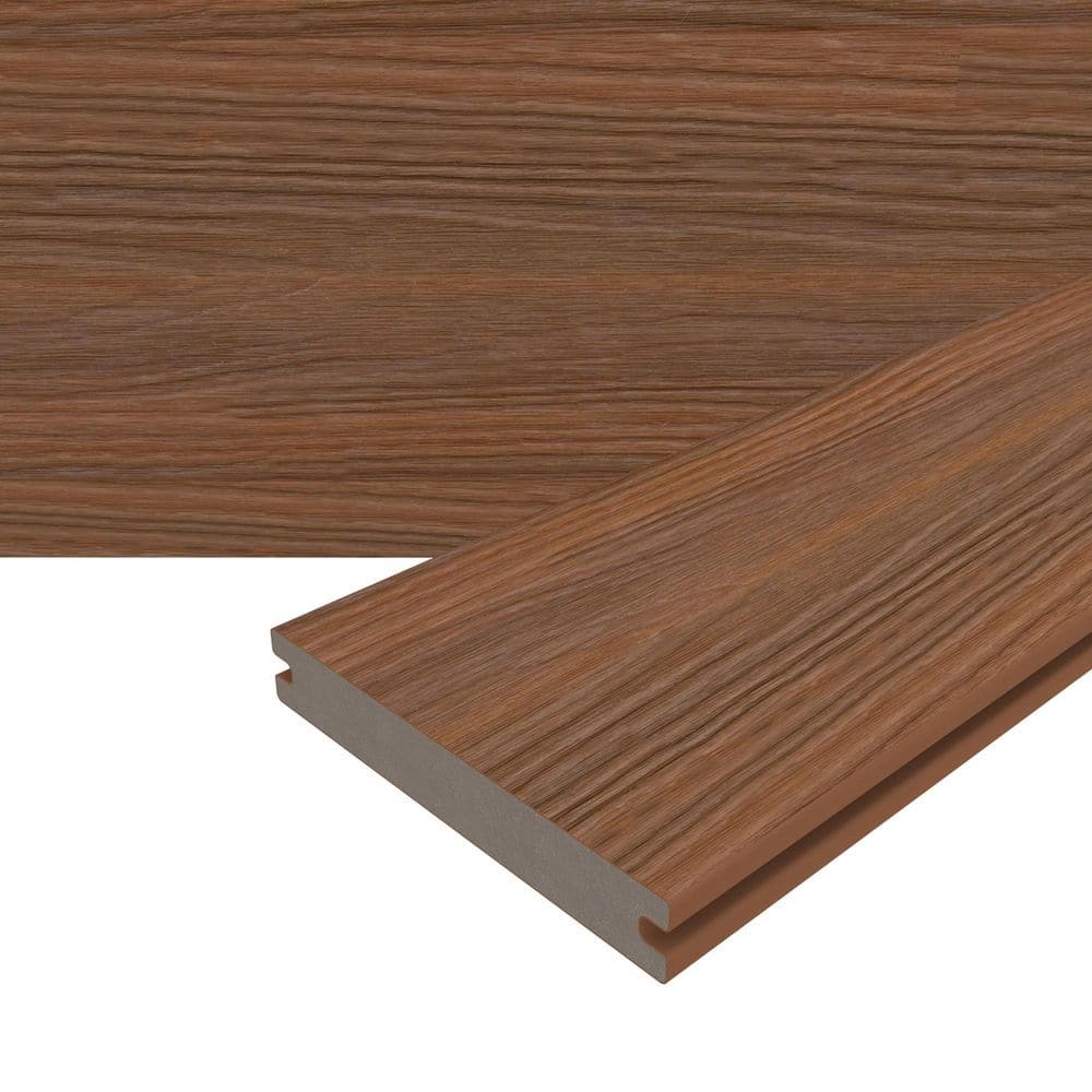 NewTechWood Magellan PLUS 0.88 in. x 5.43 in. x 8 ft. Rustic and Wood ...