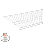 Everbilt 12 ft. x 12 in. Regular Duty Wire Shelf 90177 - The Home Depot