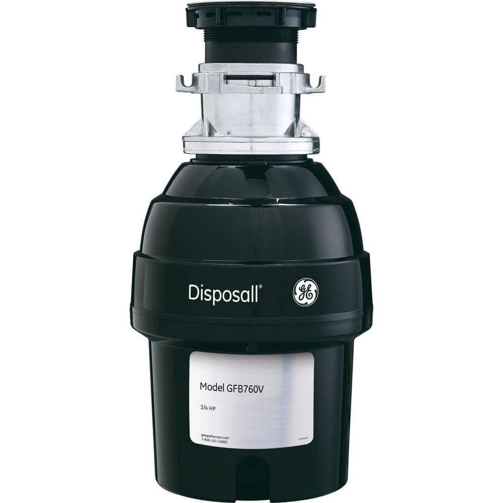 GE 3/4 HP Batch Feed Garbage Disposal GFB760V - The Home Depot