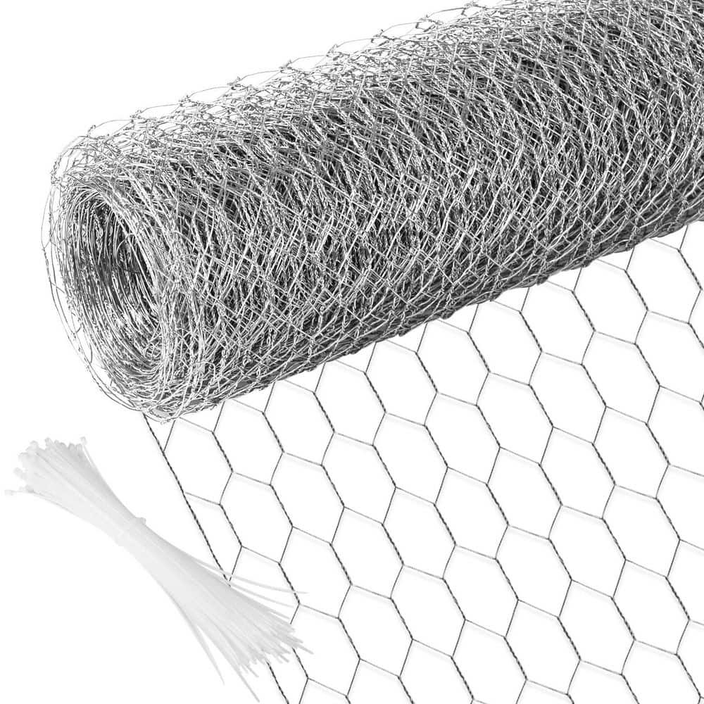 Have a question about NVNOO 13.7 in. x 590.5 in. Hexagonal Galvanized ...