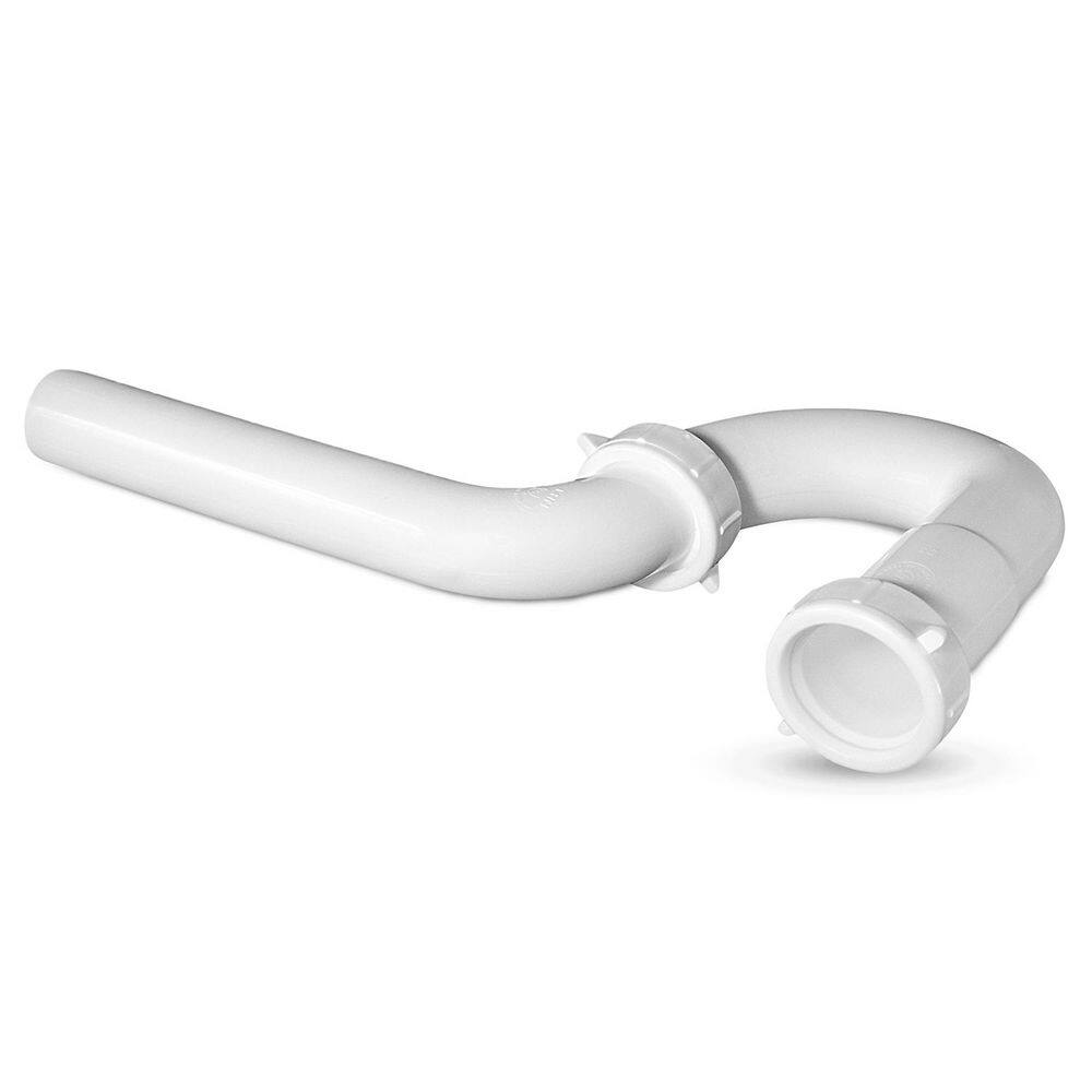 PLUMBFLEX 1-1/4 in. Polypropylene P-Trap for Tubular Drain Applications ...