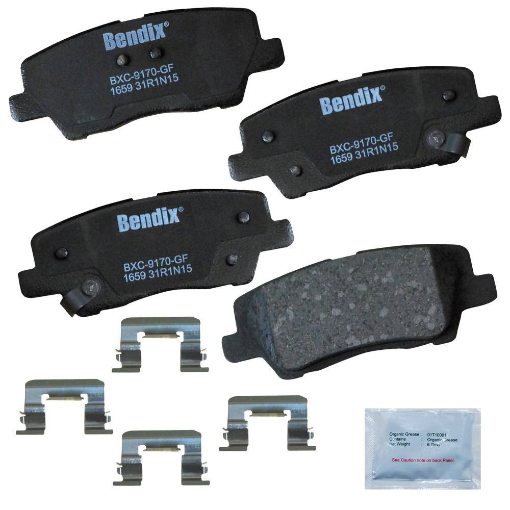 Bendix Premium Copper Free Disc Brake Pad Set CFC1659 - The Home Depot