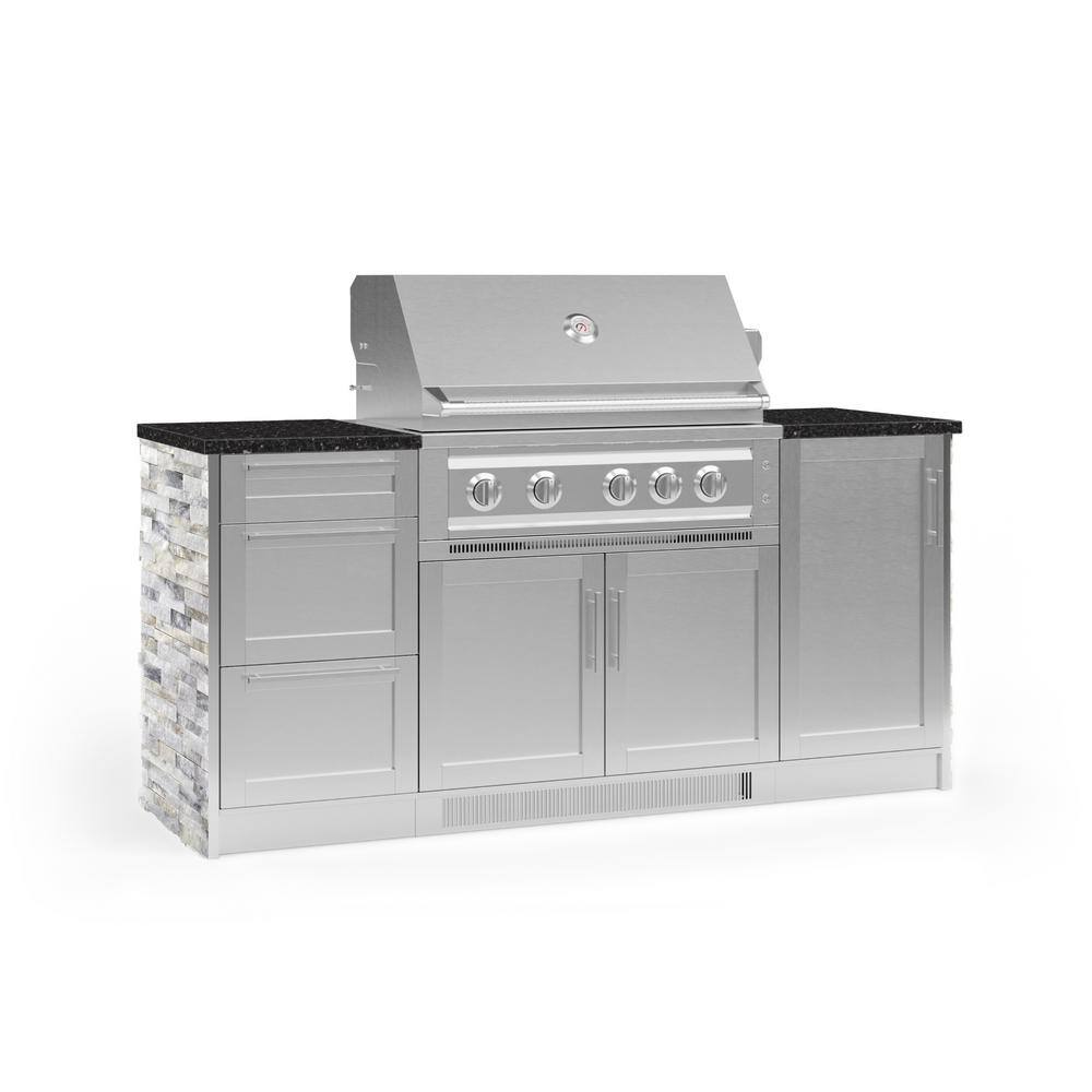 NewAge Products Signature Series 75.16 in. x 25.5 in. x 51 in. 6-Piece ...