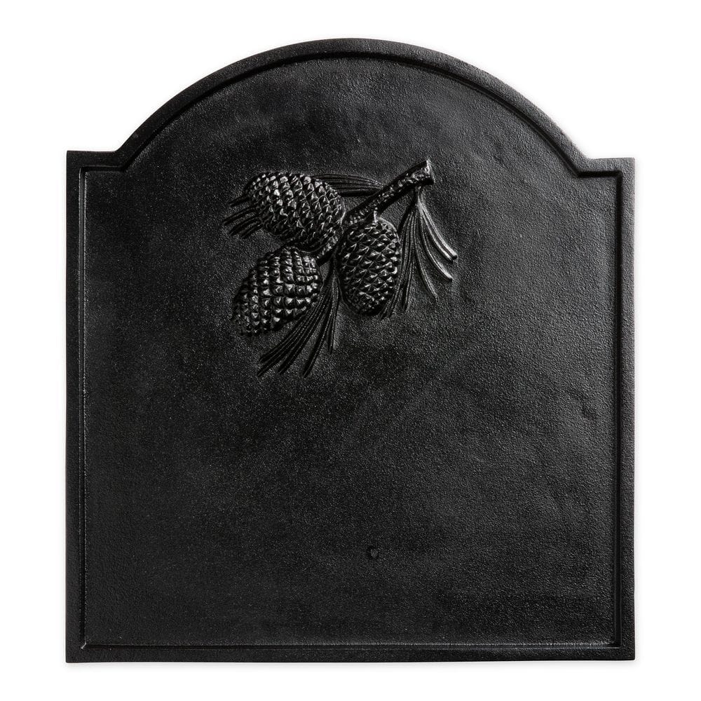 Reviews for Evergreen Enterprises 20 in. Pine Cone Cast Iron Fireback ...