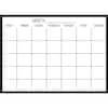 WallPops Black on Clear Monthly Calendar Decal WPE2801 - The Home Depot