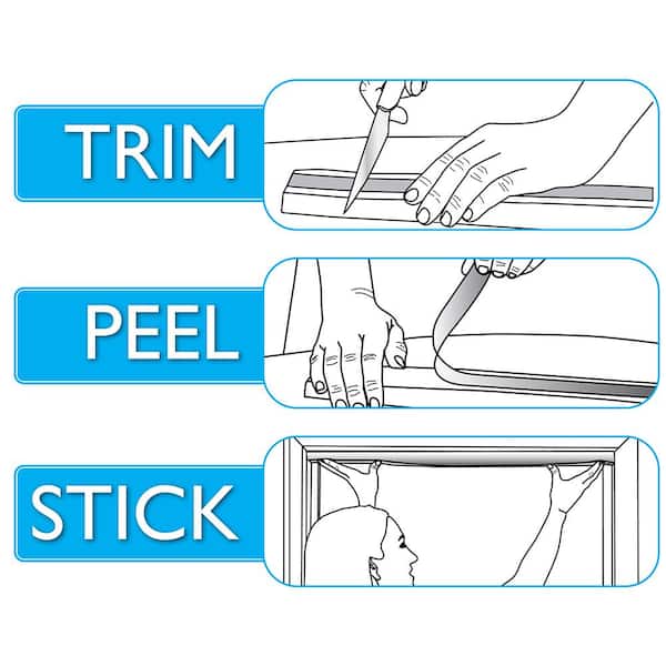 Redi Shade No Tools Original Blackout Pleated Paper Shade Black, 48 in ...