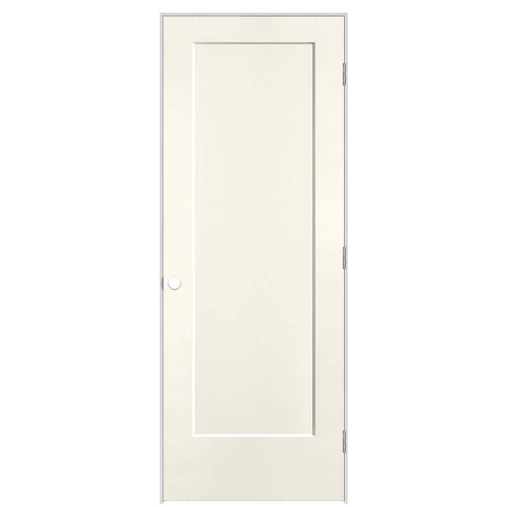 Masonite 30 in. x 80 in. 1-Panel Lincoln Park Left-Hand Hollow Core ...
