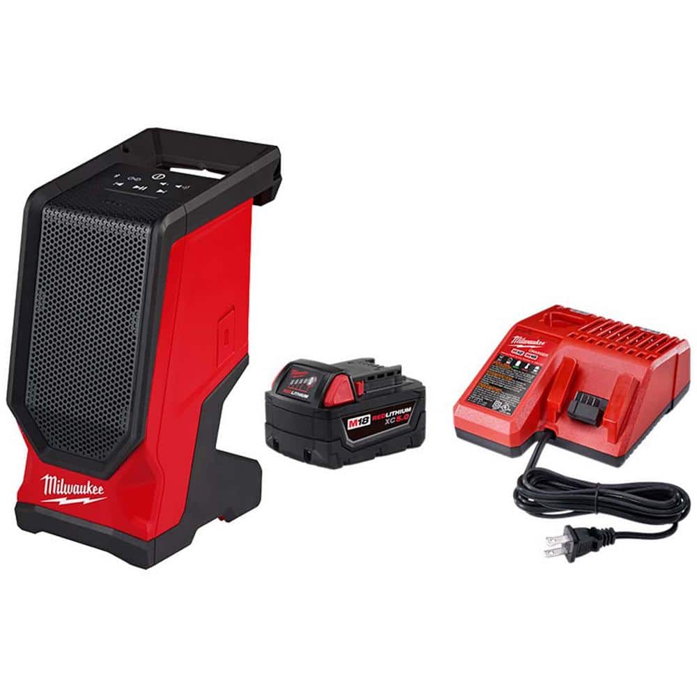 Milwaukee M18 18V Lithium-Ion Cordless Wireless Bluetooth Jobsite ...
