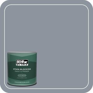 BEHR ULTRA 1 gal. #PPF-28 Blue Dusk Extra Durable Satin Enamel Interior ...