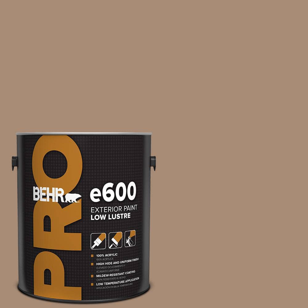 BEHR PRO 1 gal. #N240-5 Rodeo Tan Low Luster Exterior Paint PR62301 ...