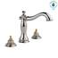 Delta Cassidy 8 in. Widespread 2-Handle Bathroom Faucet with Metal ...