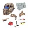 Lincoln Electric Camo Welding Helmet Kit with Auto Darkening 9-13 ...