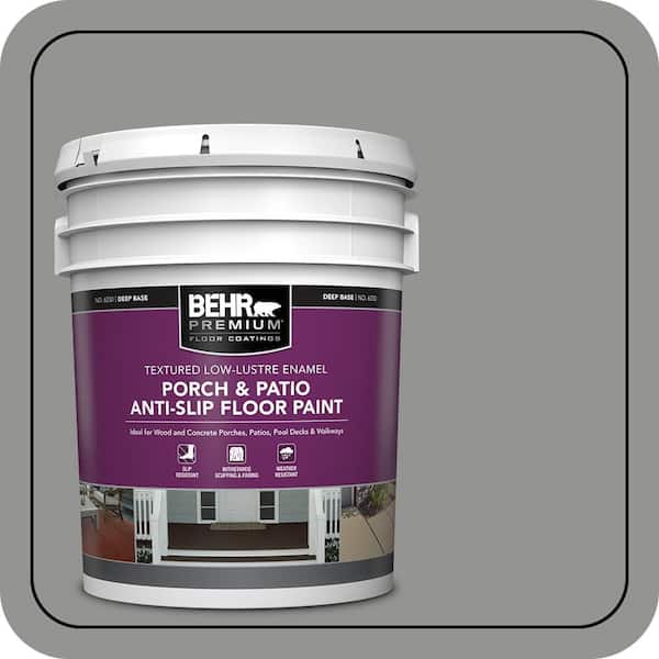 BEHR PREMIUM 5 gal. #N450-6 Binary Star Textured Low-Lustre Enamel ...