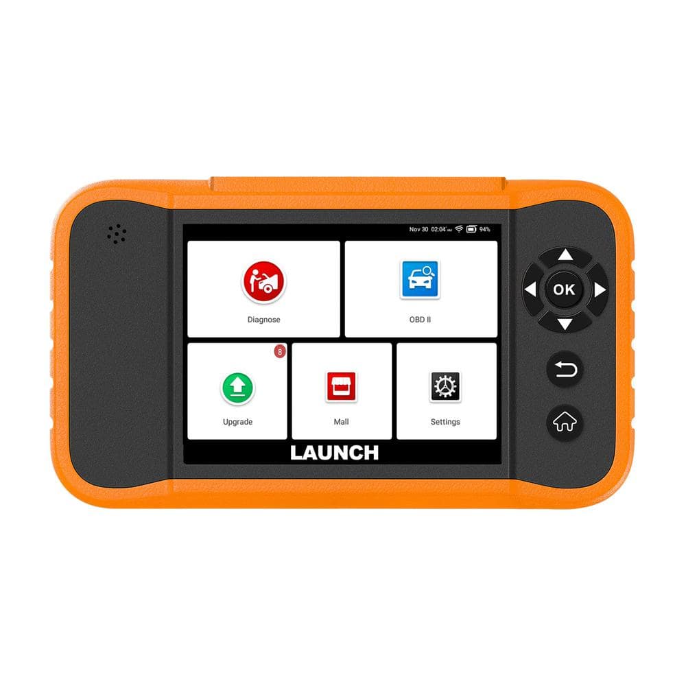 WRIGHTMASTER 4 in. OBD2 Scanner Vehicle Diagnostic Car Code Reader with ...