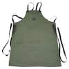 Graintex 5-Pocket Canvas Tool Work Apron in Green CA2316 - The Home Depot